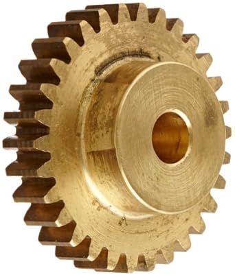 Brass Spur Gear, Brass, Inch, 24 Pitch: Amazon.com: Industrial & Scientific