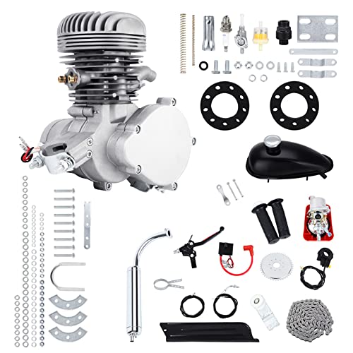 100cc 2-Stroke Engine Bicycle Motor Kit! A Complete Engine Bike Motor ...