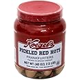 Amazon.com : Pickled Red Hots - 2.5 lb jar Koegel's Sausage : Grocery ...