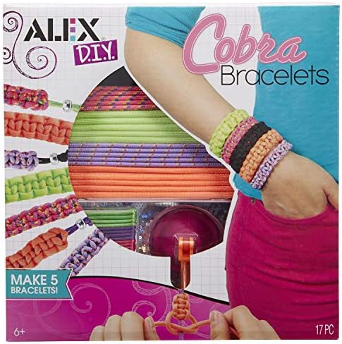 Alex DIY Wear Cobra Bracelets Kids Art and Craft Activity – starkidslearn.com