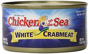 Amazon.com : Chicken of the Sea Crab, White, 6-Ounce Packages (Pack of ...