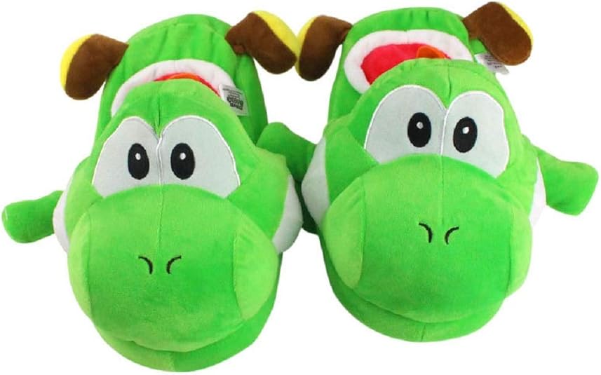 Super Mario Brothers : Yoshi Slippers (Green) by Super Mario Brothers ...