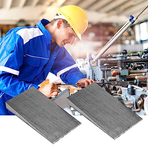 2 Pack Triangle Flange Wedge Silvery Spreading Wedge Slope Steel Wedges ...