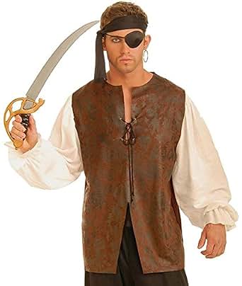Amazon.com: Forum Novelties Men's Buccaneer Shirt Adult Costume ...