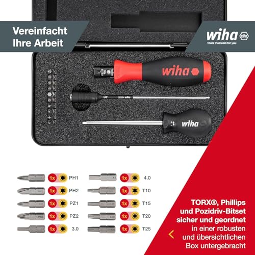 Wiha 2852S10 TorqueVario-S Torque Screwdriver Set 13 Piece on Galleon Philippines