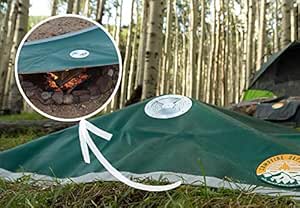 Amazon.com : Campfire Defender Fire Cover | Pro Camper Kit | Fire ...