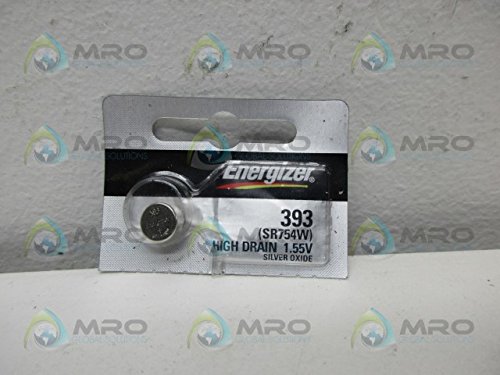 Amazon.com: Energizer 393 (309, SR754W, SR754SW) High Drain Silver ...