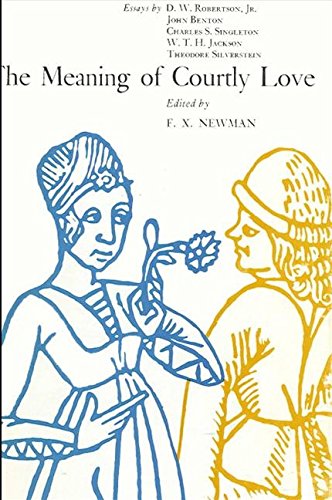 The Meaning of Courtly Love: Newman, F. X.: 9780873950381: Amazon.com ...
