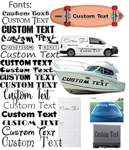 Custom Vinyl Decal - Personalized Design Your Own Name - Decals ...