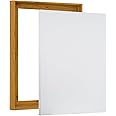Amazon.com: Combo Pack: Floater Frame + 32x40 inch Stretched Canvas for ...
