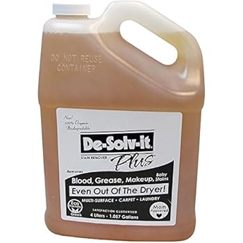 Amazon.com: De-solv-it Laundry Saver Stain Remover Gallon: Home & Kitchen