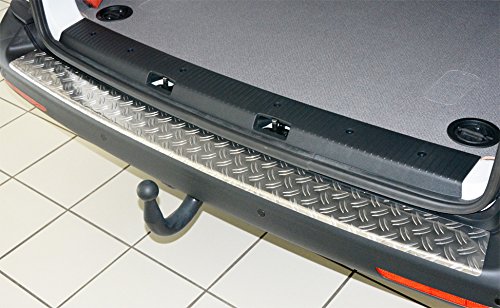 WGS Alu Riffel Ladekantenschutz Stoßstangenschutz Lackschutz mit ...