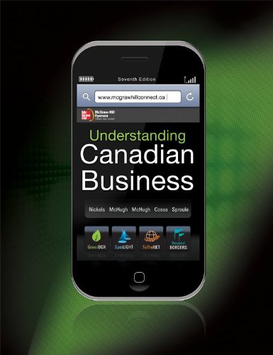 Understanding Canadian Business, 7th Cdn Edition: Nickels, William ...