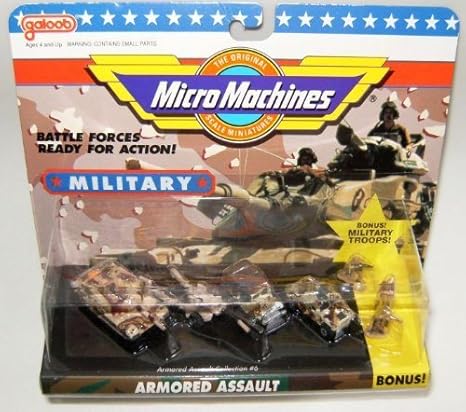 Amazon.com: Micro Machines Armored Assault #6 Military Collection: Toys ...
