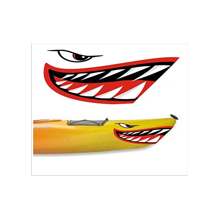 Shark Decal For Kayak