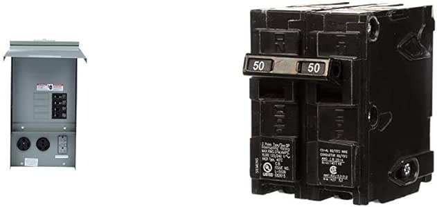 Siemens TL137US Talon Temporary Power Outlet Panel with a 20, 30, and ...