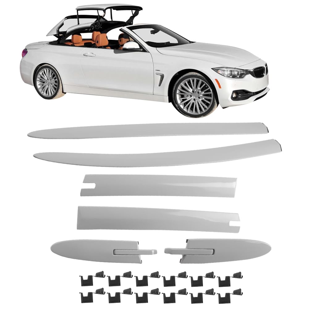 6Pcs Left and Right Side Convertible Roof Top Hinge Cover Compatible ...