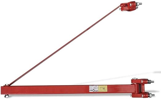 Hoist Frame, Steel Electric Hoist Swing Arm 180 Degrees Rotating Loag ...