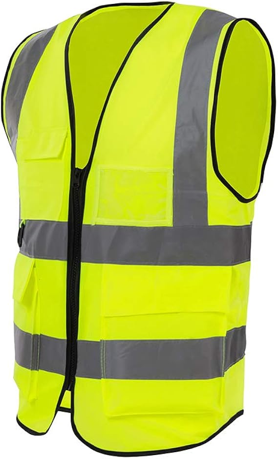 Safety Reflective Vest, High Visibility Reflective Strips, Hi Vis ...