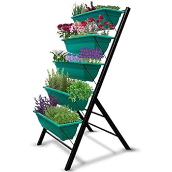 Amazon.com : Vertical Metal Plant Stand 13 Tiers Display Plants Indoor ...