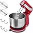 VonShef 2 in 1 Twin Hand and Stand Mixer, Black, 300W with 5 Speeds ...