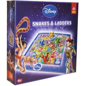Disney Snakes & Ladders: Amazon.co.uk: Toys & Games