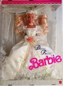 Amazon.com: Barbie - Dream Bride Barbie Doll - Wedding Romance in Satin ...