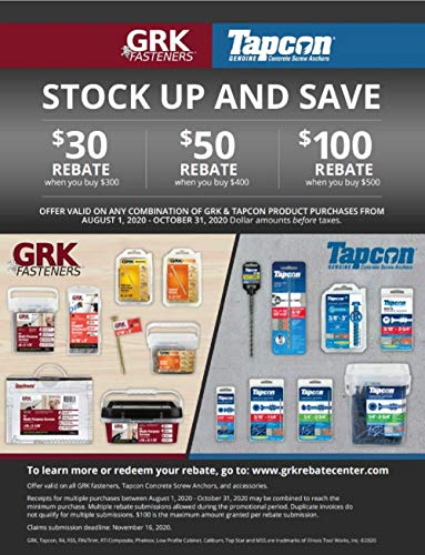 ITW 79012 Tapcon Pro Install Tool Kit, 1-per Pack | Pricepulse