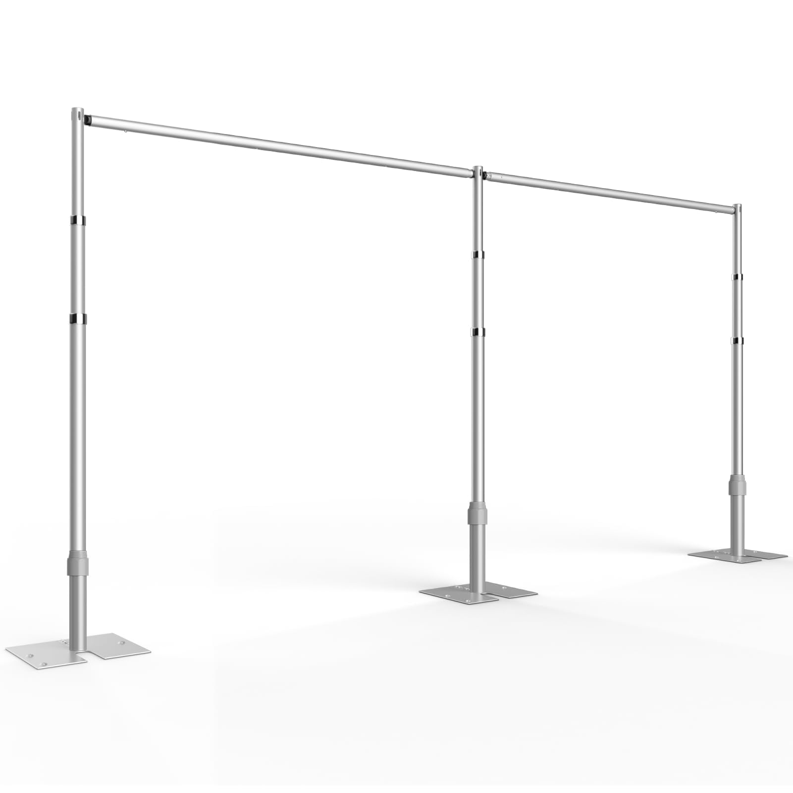 EMART Backdrop Stand Heavy Duty 10ftx20ft, Adjustable Pipe and Drape ...