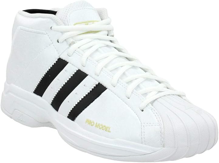 Amazon.com | adidas Originals Mens Pro Model Leather High Top Fashion ...