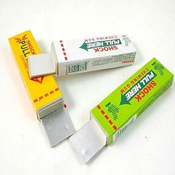 Amazon.com: Simplefirst Shocking Gum, Funny Shock Gag Electric Shocking ...