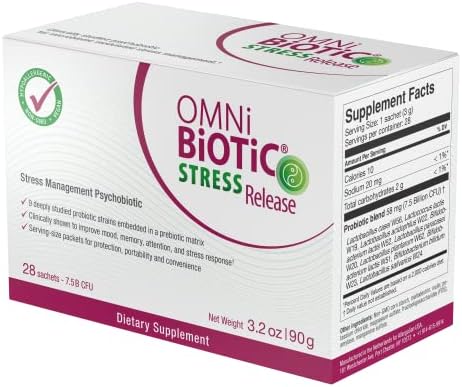 OMNi-BiOTiC Stress Release - Clinically Tested Probiotic for Stress ...