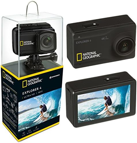 National Geographic Action CAM Explorer 4 4K Ultra HD 30 FPS 170°, WLAN ...