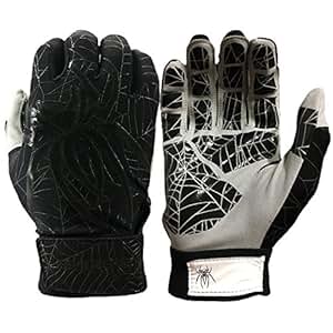 Amazon.com : Spiderz LITE Batting Gloves with Enhanced Silicon Spider ...