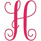 Amazon.com: Custom Initial Monogram Vinyl Decal Bumper Sticker, for ...