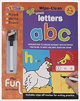 WIPE CLEAN SMALL LETTERS abc: N/A: 9789695736951: Amazon.com: Books