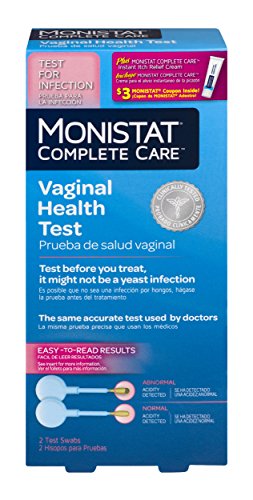 Buy Monistat Complete Care Vaginal Health Test, 2 Test Swabs Included-1 ...