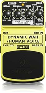 Amazon.com: Behringer DW400 Dynamic Wah Ultimate Auto-Wah/Human Voice ...