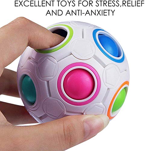 Fidget Toys Set, Fidget Pack, Sensory Relieves Stress Anxiety Squeeze Toy for Kids Teens Adults ...