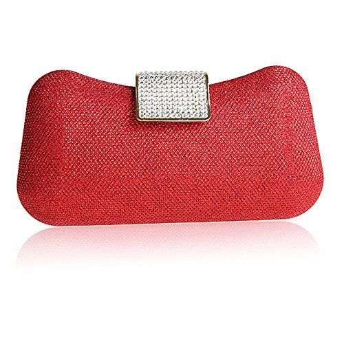 High End Red Clutch Purse | semashow.com
