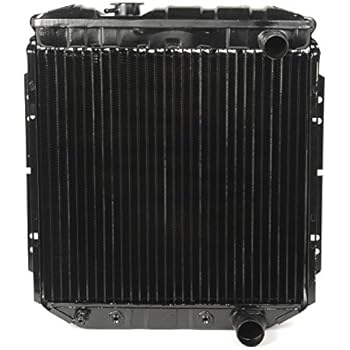 Amazon.com: 1965-1966 Ford Mustang V8 260-289 Radiator 3 Row Large Tube ...