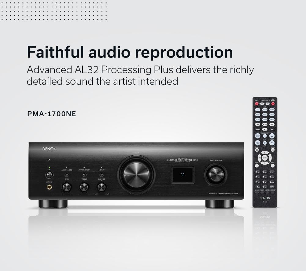Mua Denon PMA-1700NE Integrated Amplifier (140W x 2), Built-in USB-DAC ...