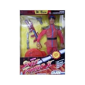 Amazon.com: GI Joe Street Fighter II Edition 12 inch Bison Action ...