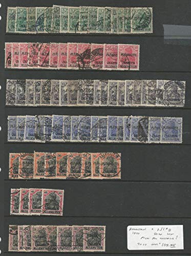 Allenstein rare stamps (Olsztyn) for philatelists and buyers ...