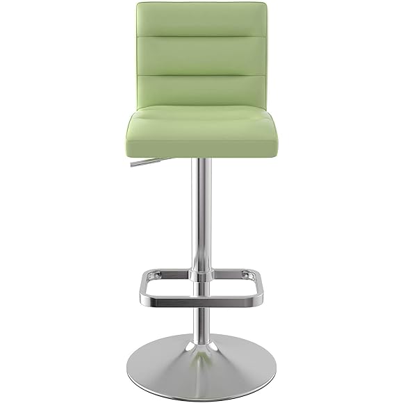 Deluxe Brushed Kitchen Bar Stool - Mint Green