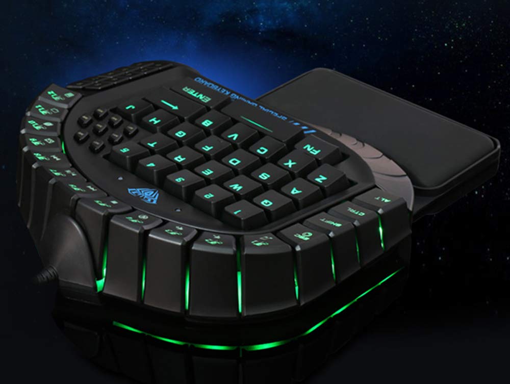 Mua Aula Excalibur One Handed Mechanical Gaming Keyboard, Blue Switches ...