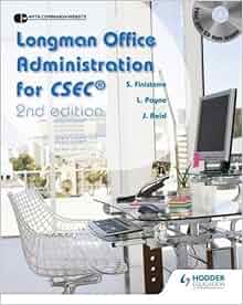 Longman Office Administration for CSEC 2nd Edition: 9781408246375: Amazon.com: Books