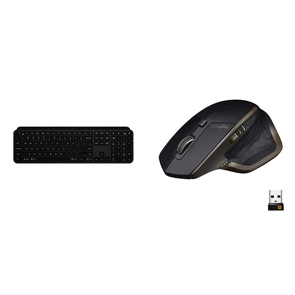 Buy Logitech MX Keys Advanced Wireless Illuminated Keyboard - Graphite ...