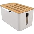 Amazon.com: Router Storage Box, Power Strip and Cable Management Hider ...