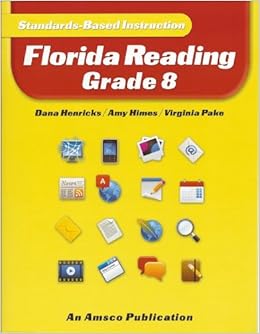 Florida Reading Grade 8 (Standards-Based Instruction): 9781567652123 ...